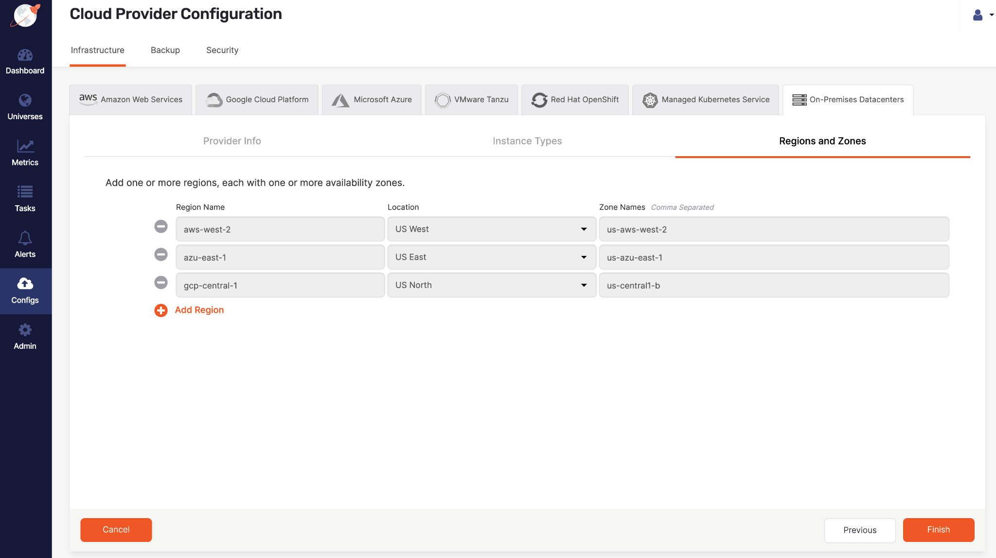 Create a multi-cloud universe | YugabyteDB Docs Create a multi-cloud universe | YugabyteDB Docs